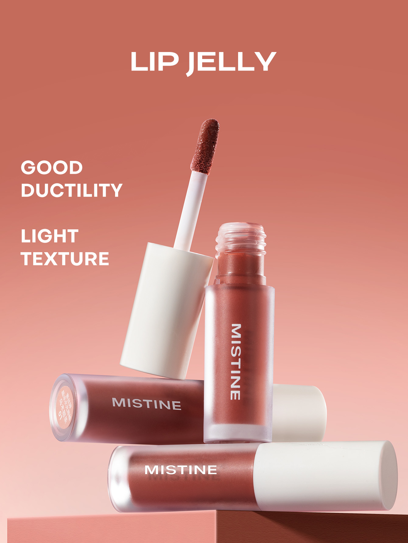 【HOT COMBO SET】Mistine Medium Lip Gloss*1 + Foundation 5g + Siamese Cushion Try-out Card *1 + 24 ...