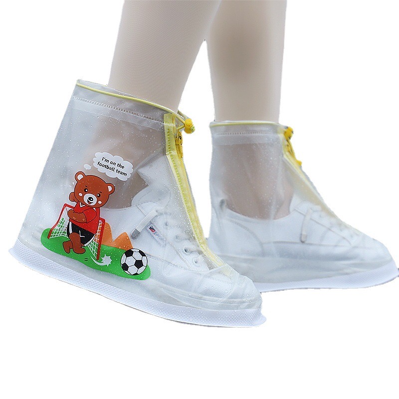 Children's Rain Shoe Cover Cute Cartoon Design Waterproof Non-Slip ...