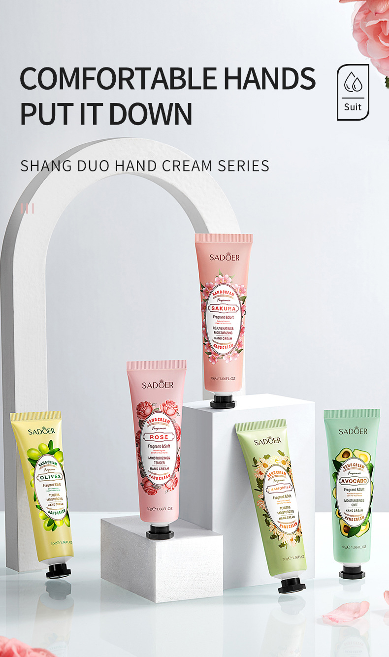30G Hand Cream With Plant Extracts, Moisturizing and Hydrating Hand ...