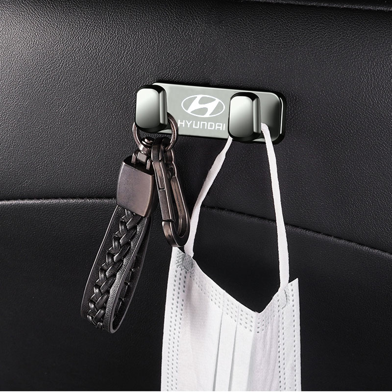 Car mounted hooks front row metal multifunctional storage hooks small ...