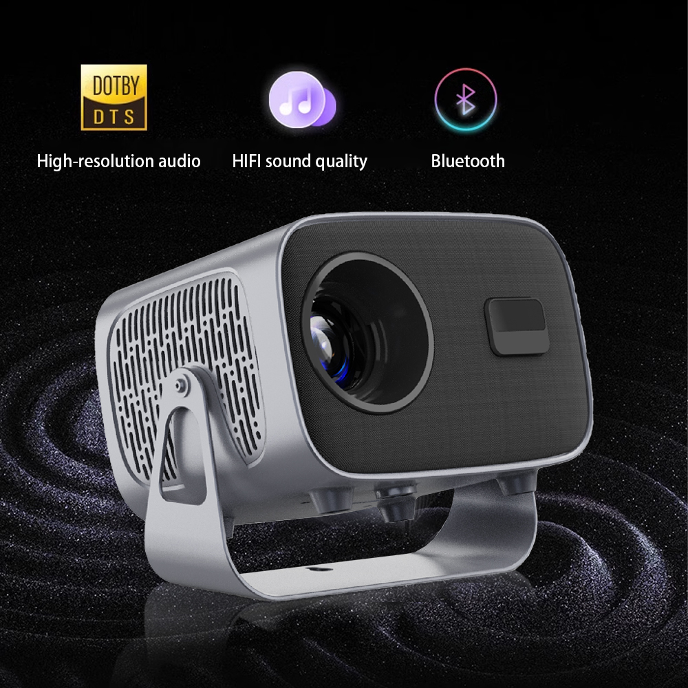 Android 11.0 Projector For Phone 360° rotation 2+16G HDMI Home Theater ...