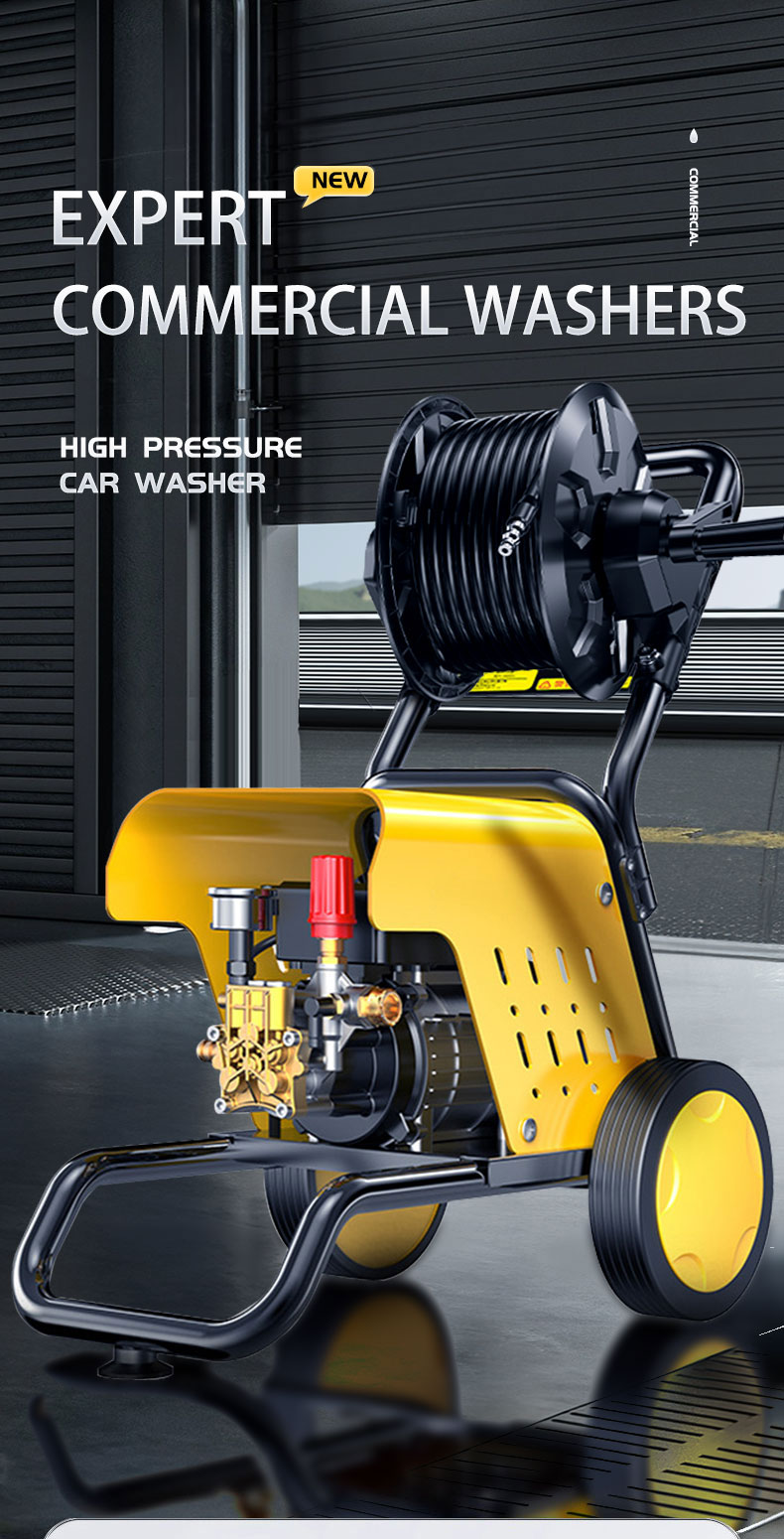5200W Water jet High Pressure Cleaner Water Jet Sprayer Machine Mesin ...