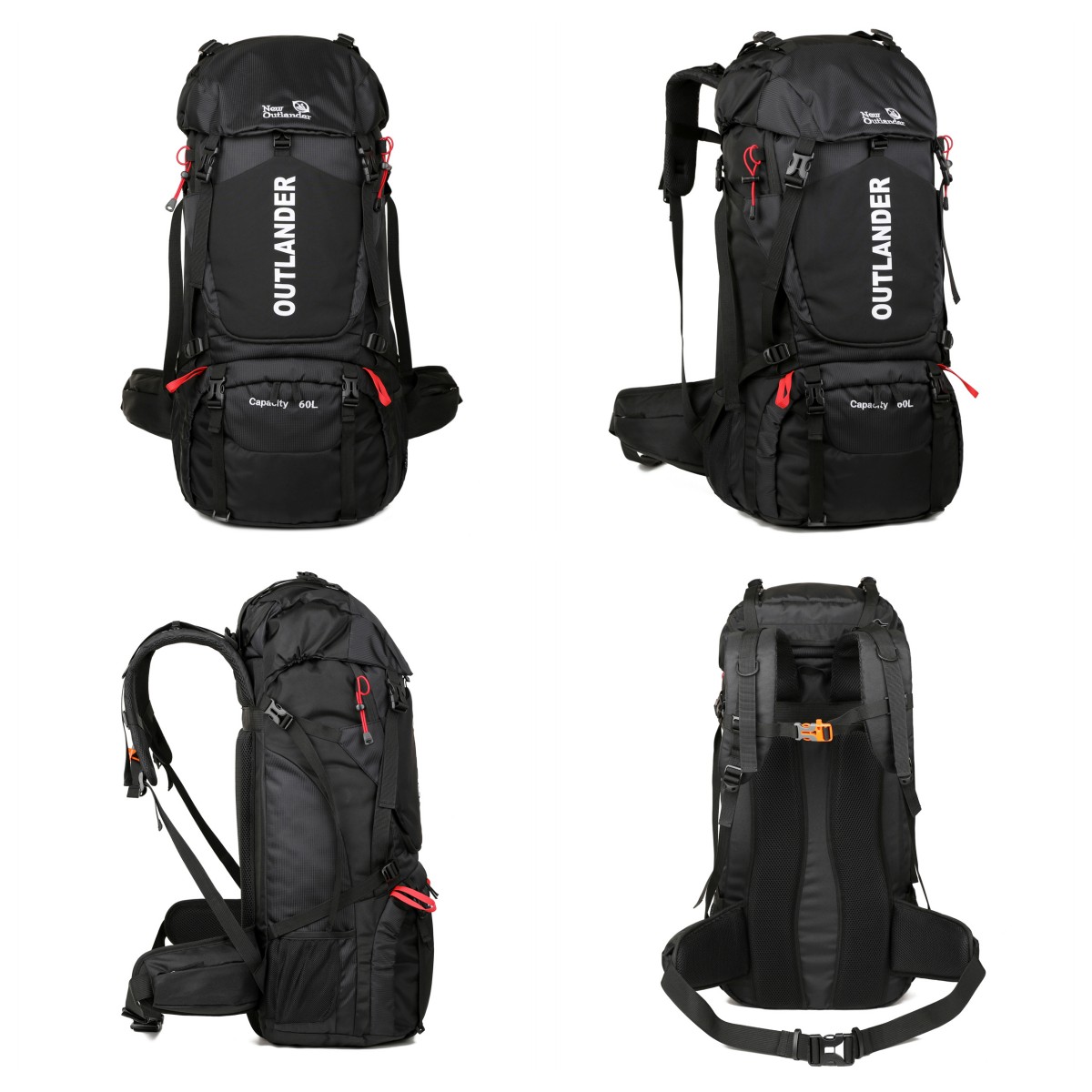 Ready Stock New Outlander 60L Camping Backpack Large Capacity ...