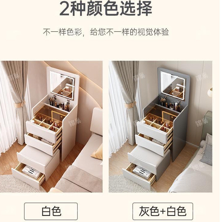 Free shipping"Ready Stock" Clamshell folding makeup table Removable ...