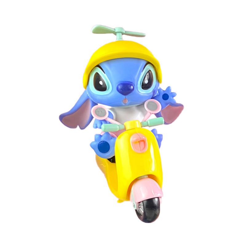 6Pcs/Set 9cm Anime Lilo & Stitch Figure Scrump Ugly Girl Gold Stitch ...