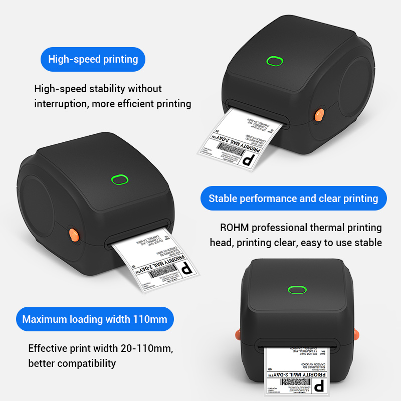 Flashlabel Y468 Thermal Printer | Bluetooth USB | Waybill, Consignment, Air Waybill, Barcode ...