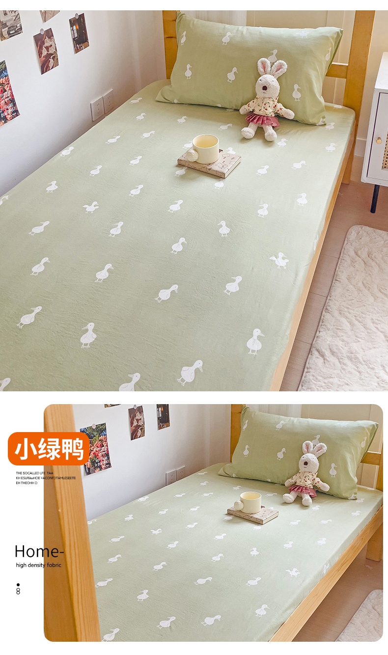 1 PC Cadar Cartoon Style Melody Print Fitted Sheet For Girls Washed ...