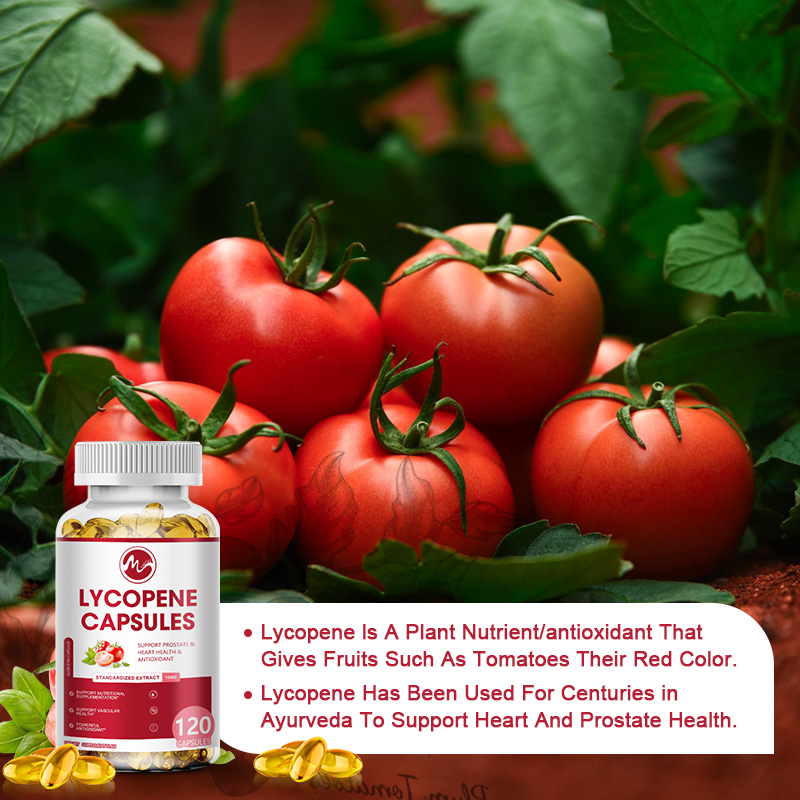 Minch Lycopene Capsules Support Prostate & Heart Health & Antioxidant ...