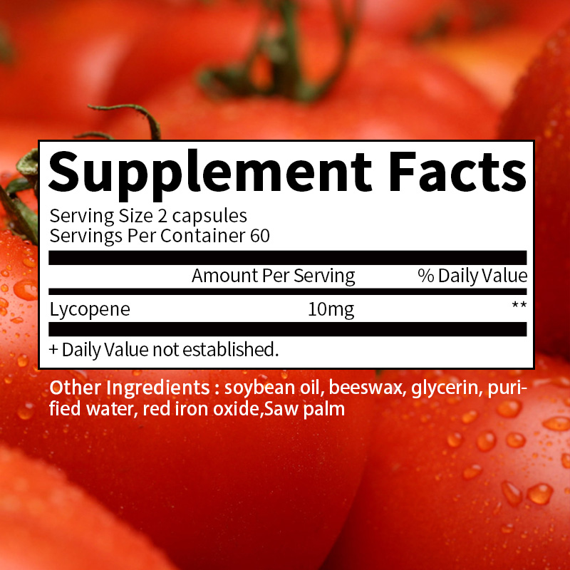 Minch Lycopene Capsules Support Prostate & Heart Health & Antioxidant ...