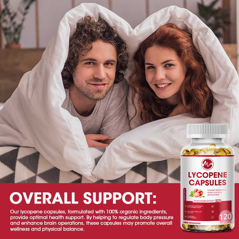 Minch Lycopene Capsules Support Prostate & Heart Health & Antioxidant ...