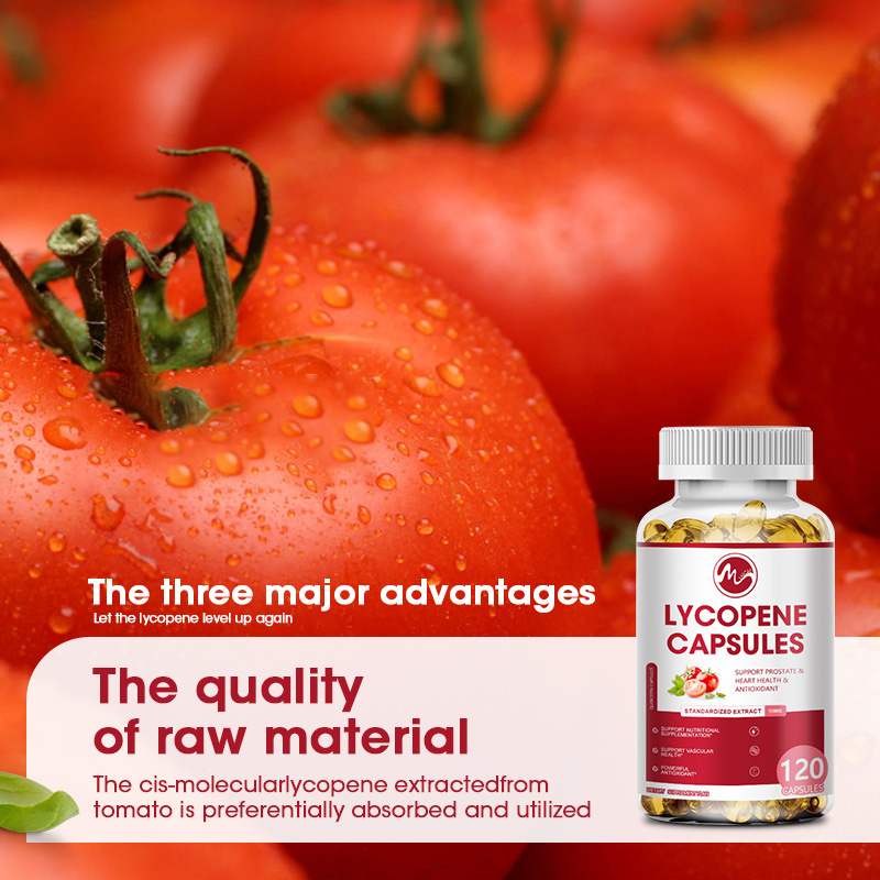 Minch Lycopene Capsules Support Prostate & Heart Health & Antioxidant ...