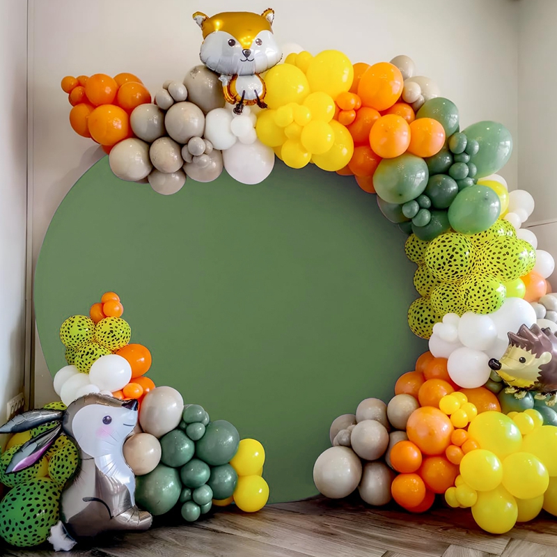 Pure Color Round Backdrop Cover for Stand Solid Color Circle Backdrop ...