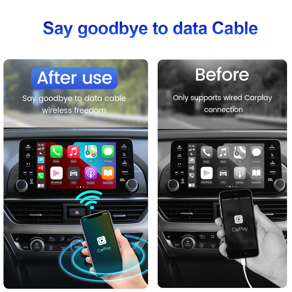 New Arrival CarlinKit Mini SE Wired CarPlay To Wireless Apple CarPlay ...