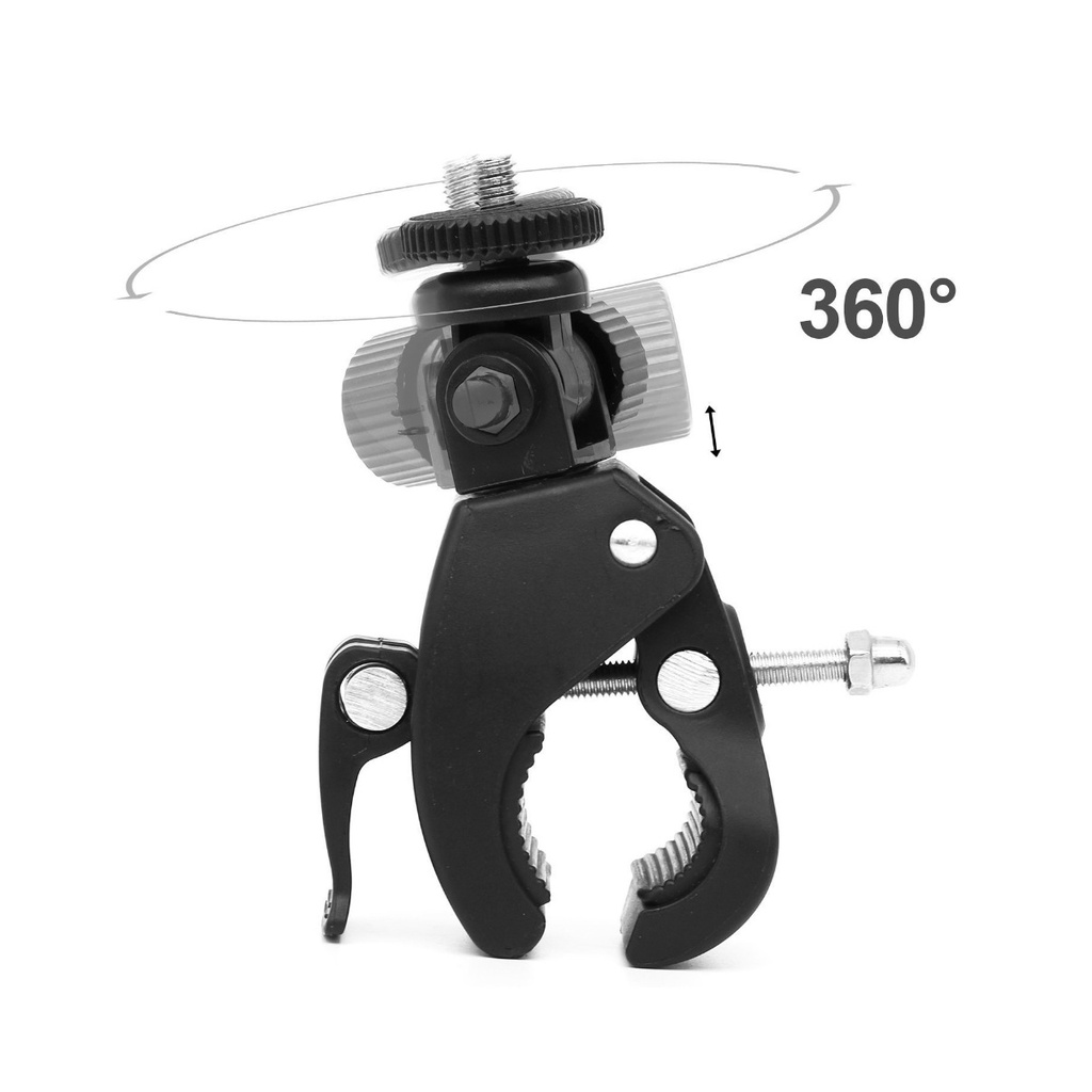 Bike Bicycle Handlebar Handle Bar Camera Mount with Tripod Adapter ...