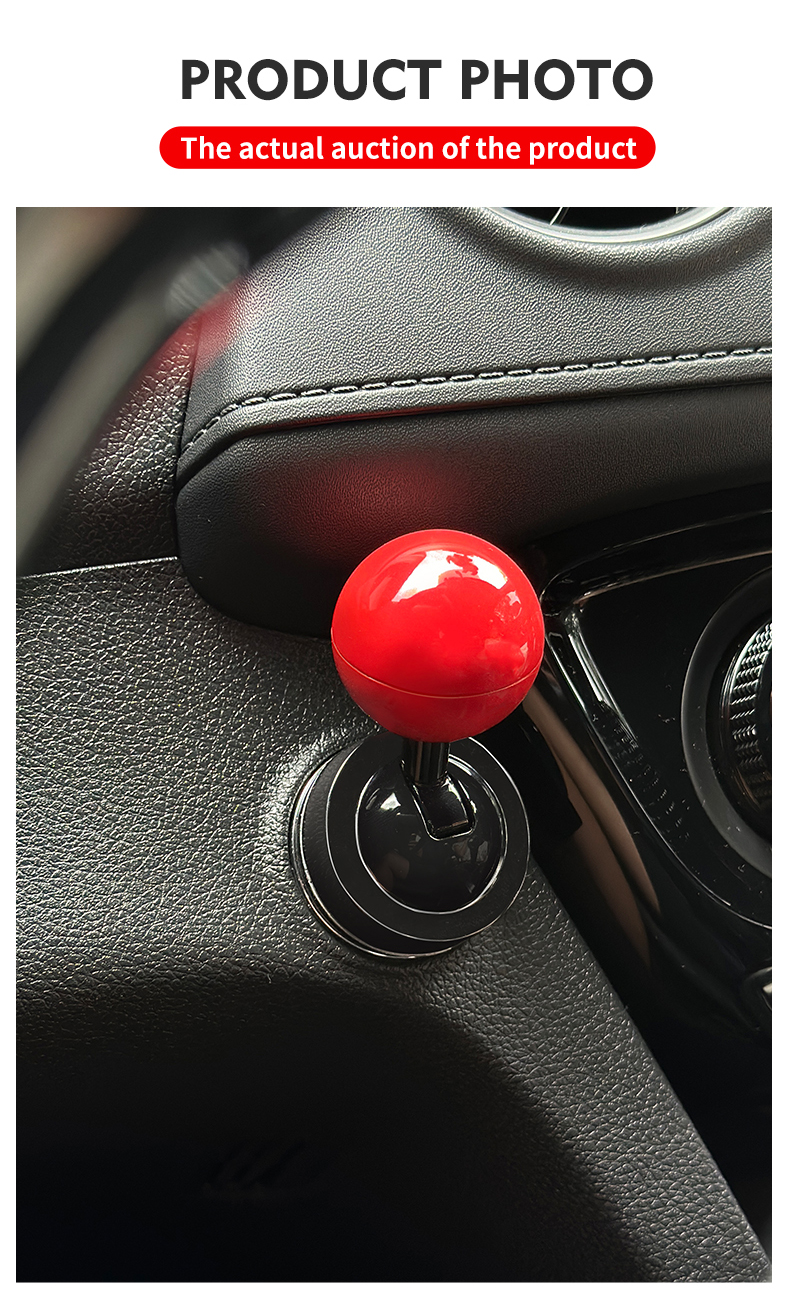 Metal Car One-button Start Lever Ignition Engine Push Button Bar ...