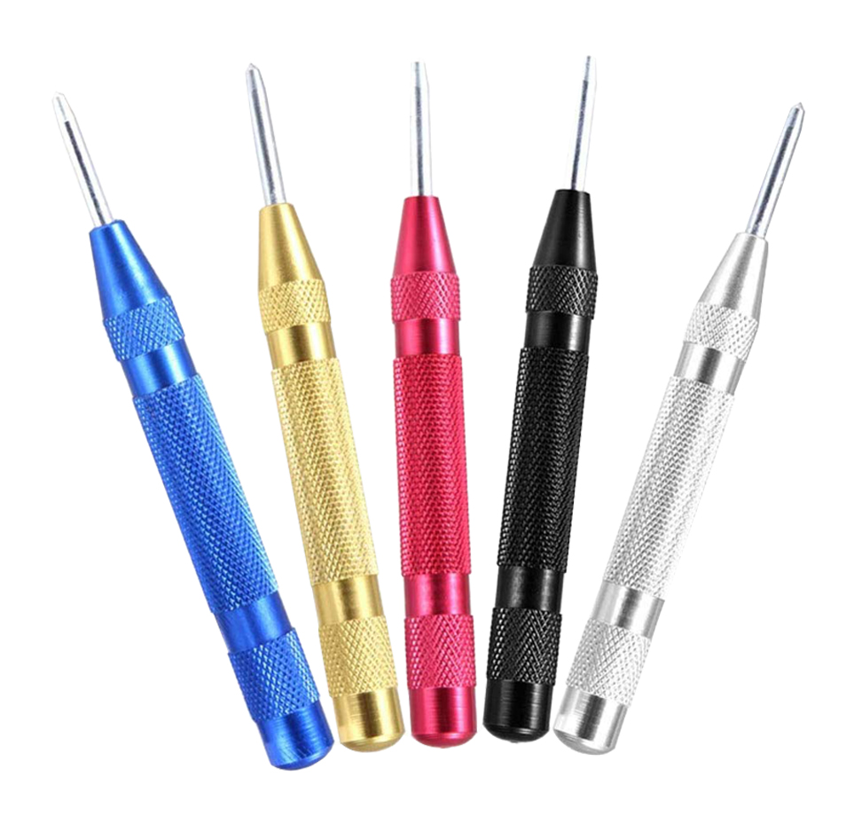 1pc Automatic Center Punch For Metal, Strong Spring Loaded Center Punch ...