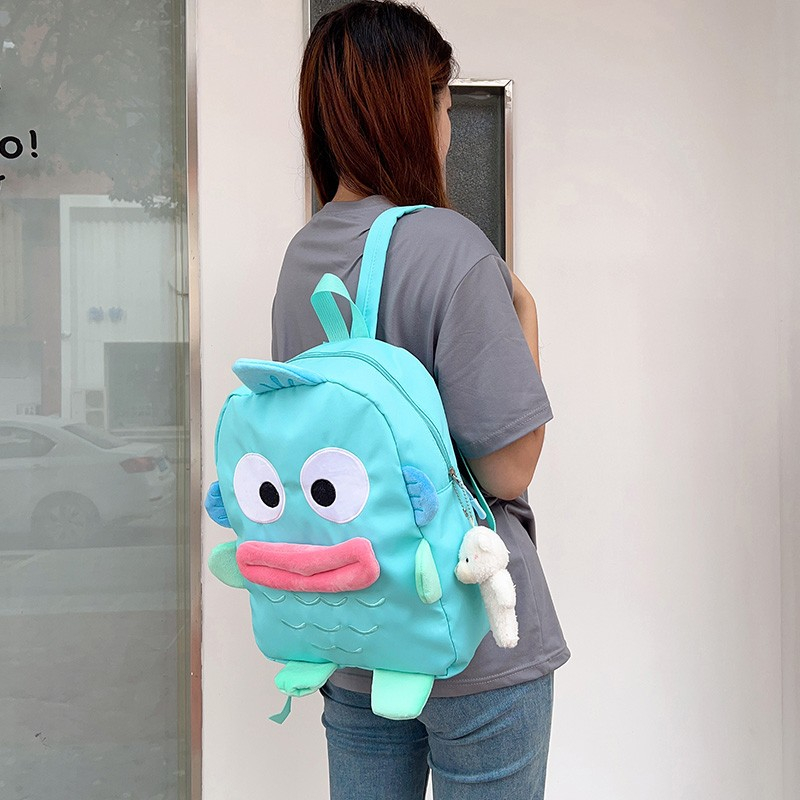 1pc Cute High-Capacity Cartoon Backpack Clownfish Backpack For Student ...