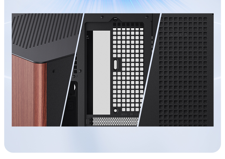 Jonsbo TK-0 ITX Sea View Room Case Glass Side Transparent Small Case ...