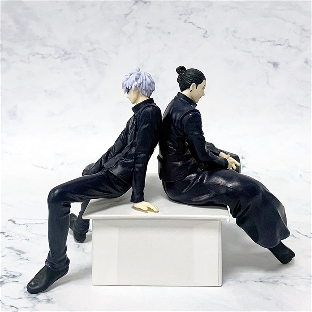 Jujutsu Kaisen Sitting Chair Satoru Gojo Figure 11-14cm Geto Suguru 4 ...