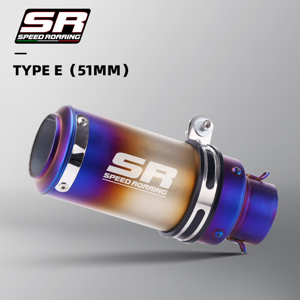 SC Project Muffler Full Exhaust System Muffler General Motorcycle ...