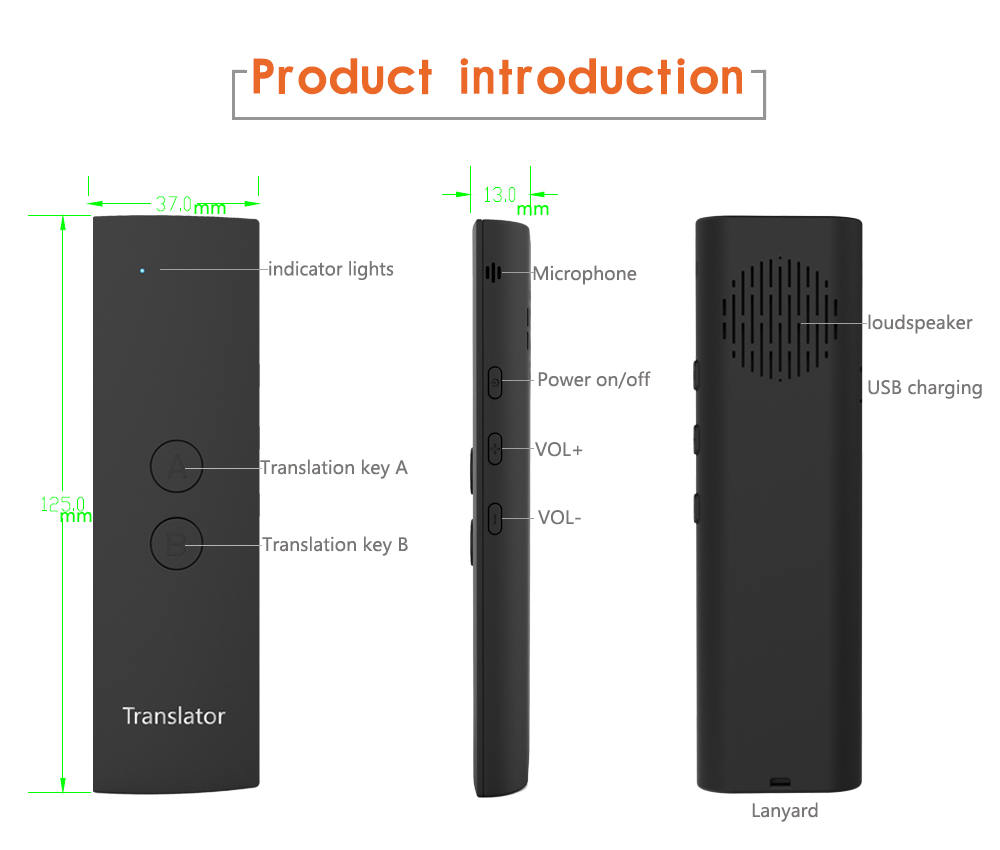 Translator Language Device Language Translator Device With Voice ...