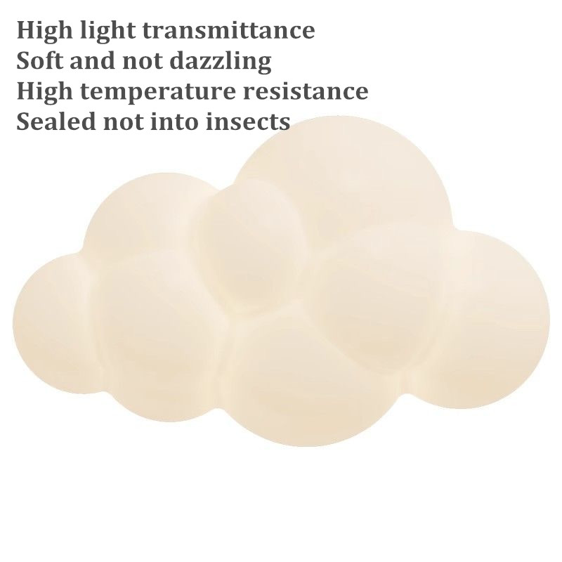 Cloud wall Lamp,Cream White Corridor Light,Creative Ceiling Lamps,Home ...