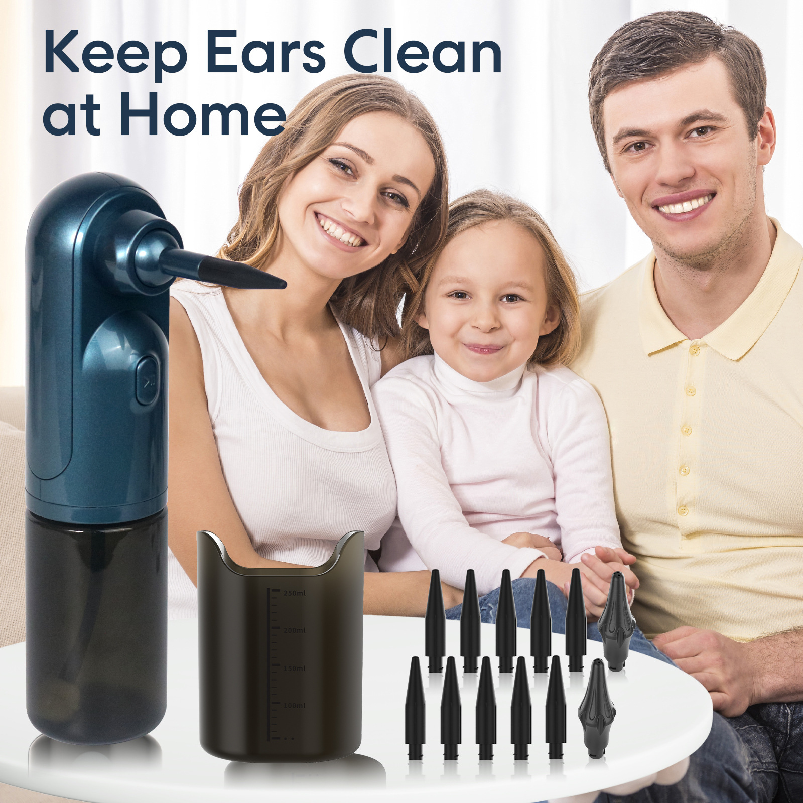 New ear cleaner Ear canal cleaner Ear flusher Portable rechargeable ...
