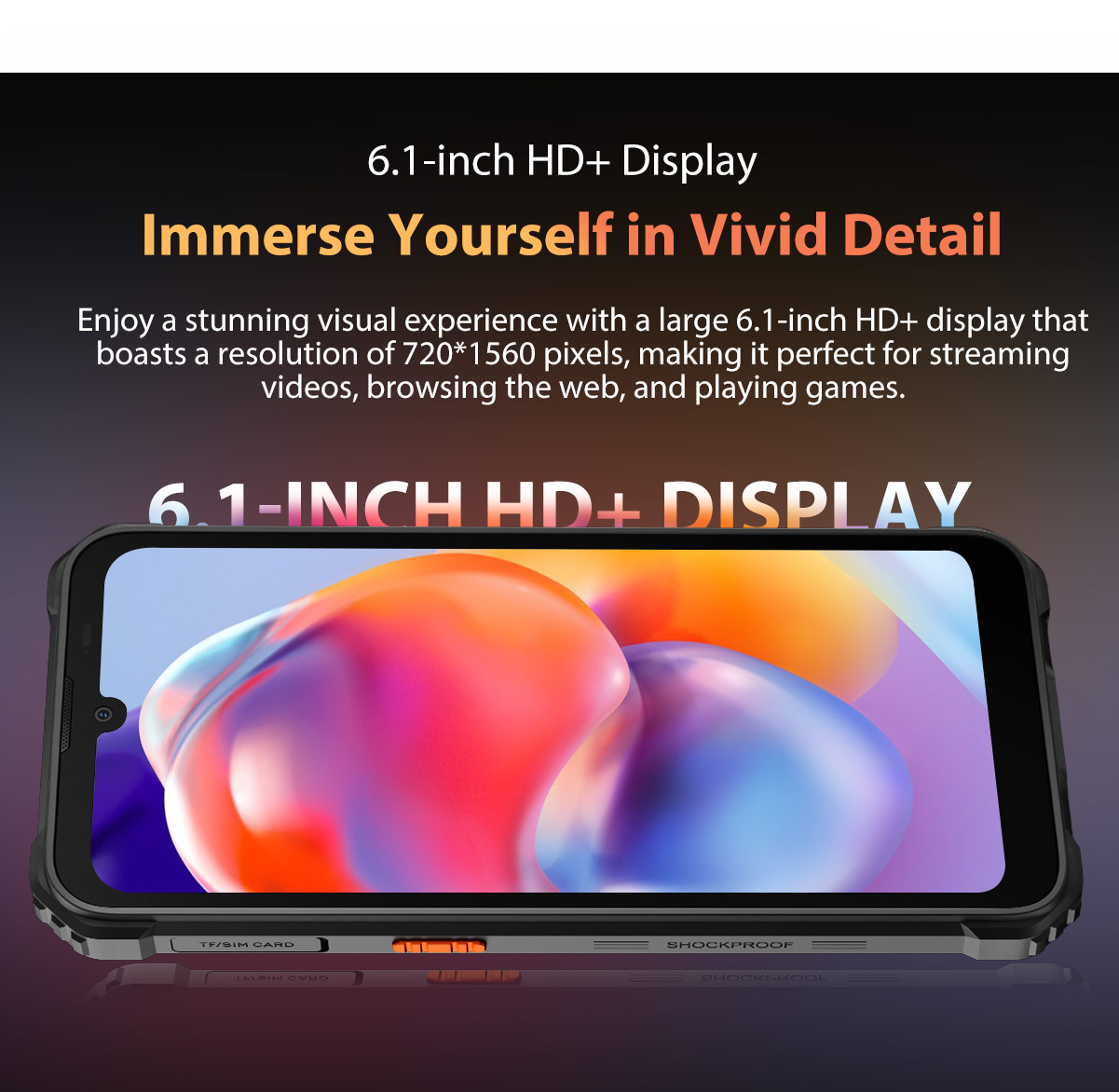 Blackview BV5300 Pro Rugged Smartphone Android (6.1'' / 4GB + 64GB) | Shopee Malaysia