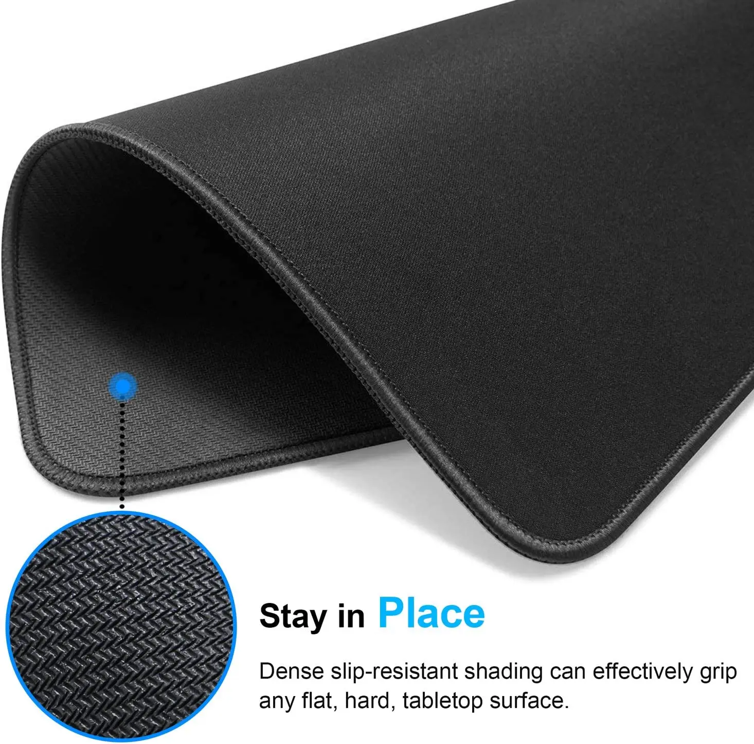 Gaming Mousepad 27x22cm Non Sliding Rubber Small Mouse Pad Textured ...