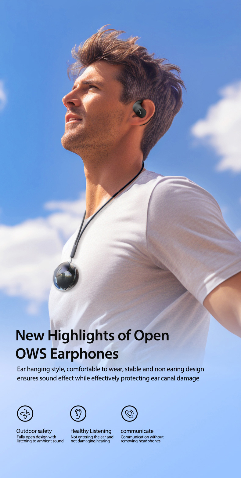 MINISO X15 Pro OWS Open Earphone Bluetooth Earphone Sport Wireless ...