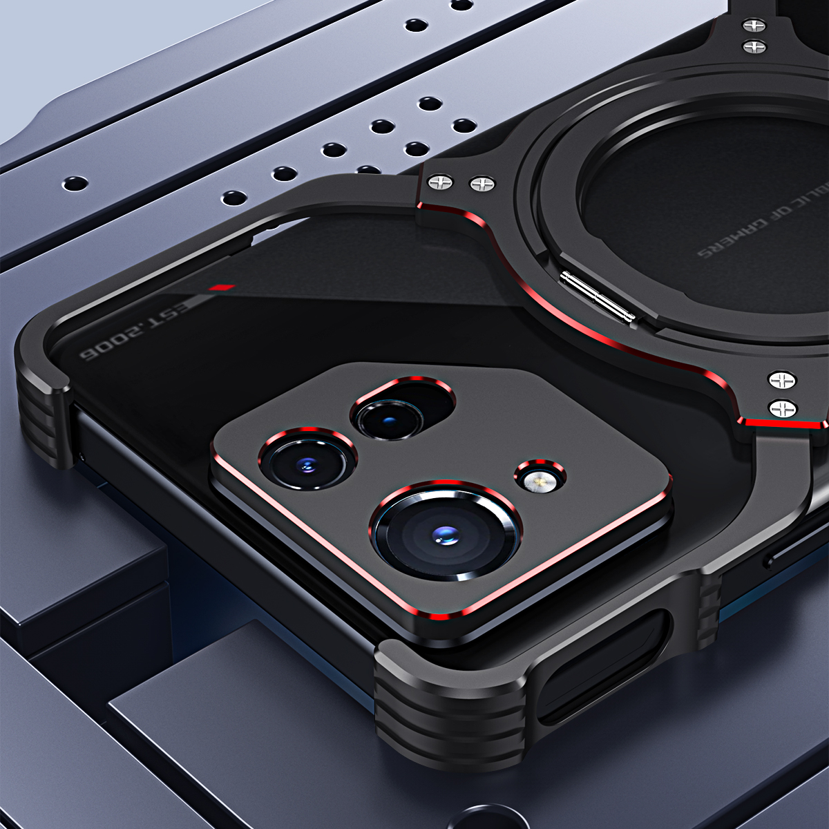 Magnetic Case For ASUS ROG 8 Pro Metal Frame Aluminum Alloy Cover For ...