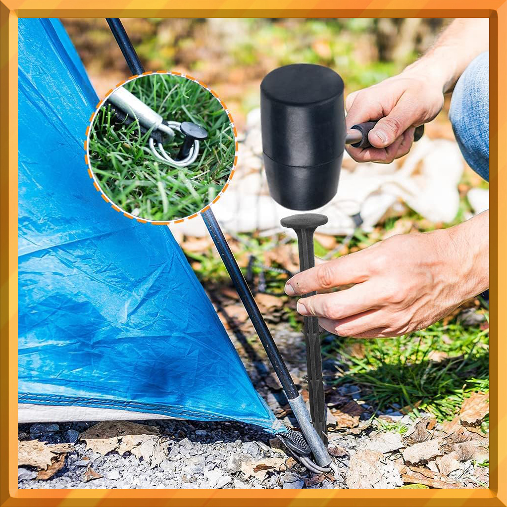 100Pcs Plastic Tarp Stakes Anchors | Sturdy Stakes for Garden Netting ...