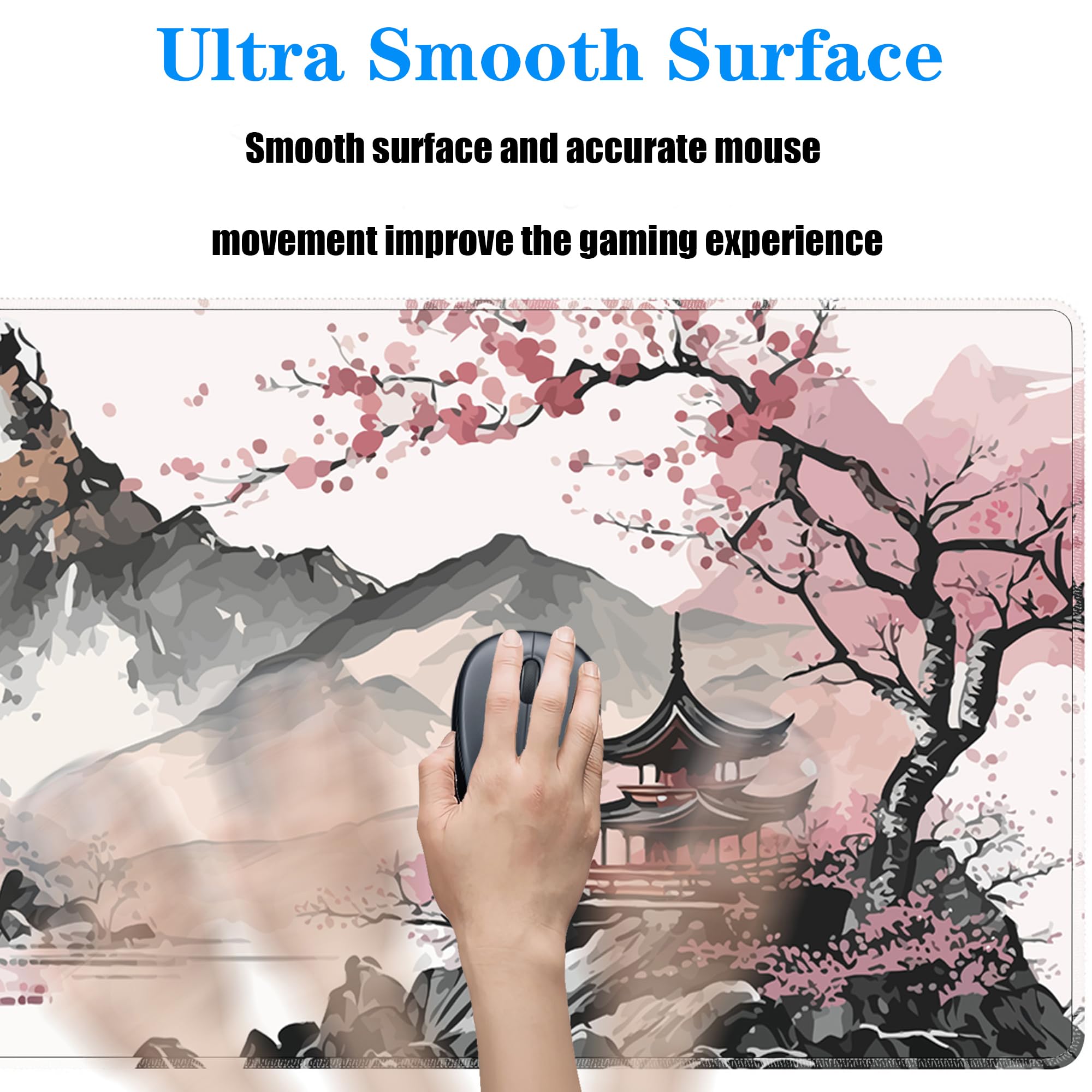 Mouse Pad XXL Keyboard Mouse Carpet Large Mouse Table Pad Anti-slip ...