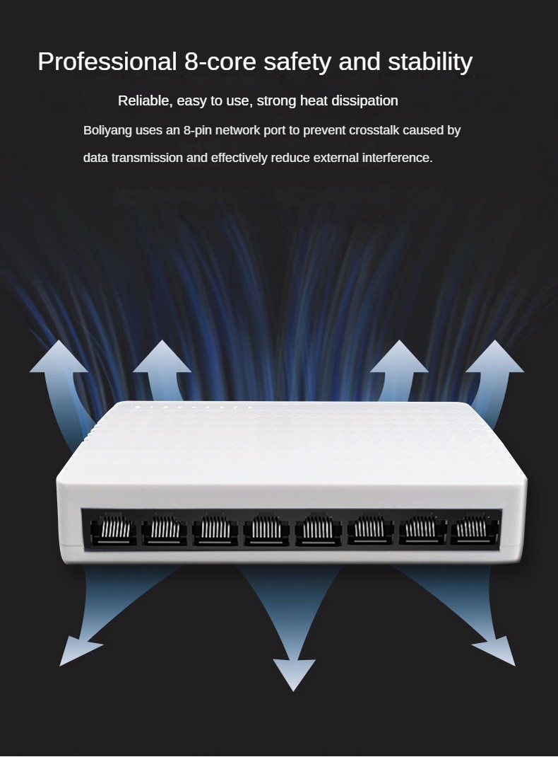 100m Gigabit 16/24 Port Ethernet Iron Shell Switch | Shopee Malaysia