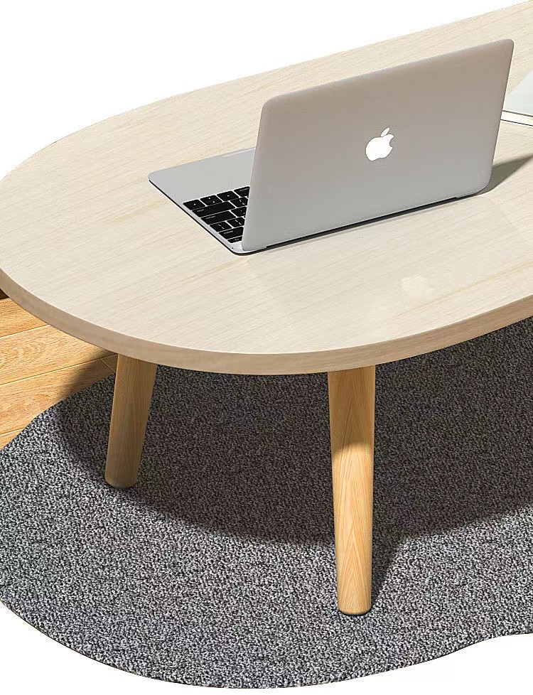 Melamine Coffee Table Marble Texture /Meja Kopi Bulat Ruang tamu ikea ...