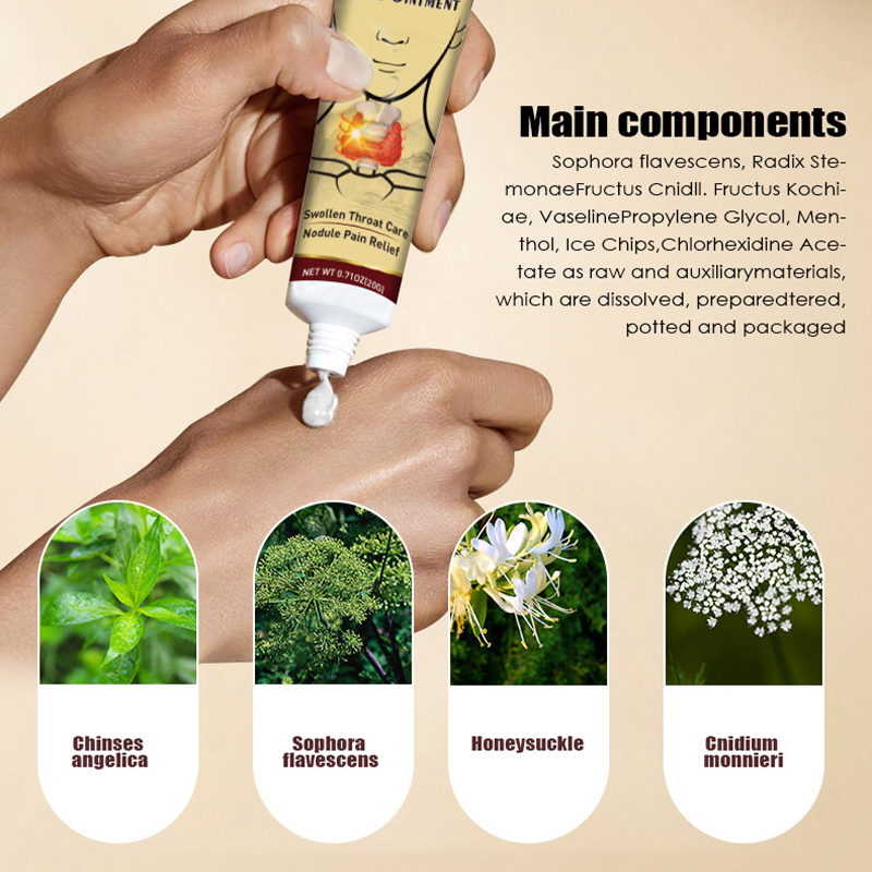 Thyroid Gland Care Ointment ubat tyroid Thyroid Nodules Neck Thick ...