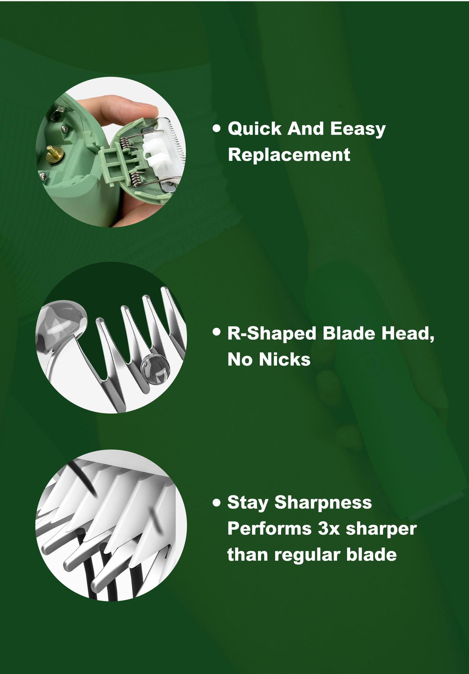 Professional Body Hair Trimmer, Groin Manscape Trimmer For Men ...