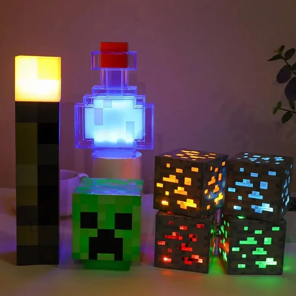 【Ready Stock】My World Charging Night Light Flashlight Light Up Torch ...