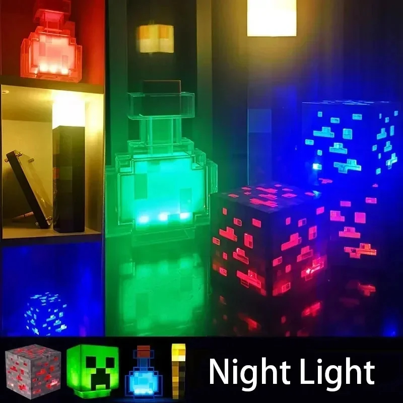 【Ready Stock】My World Charging Night Light Flashlight Light Up Torch ...