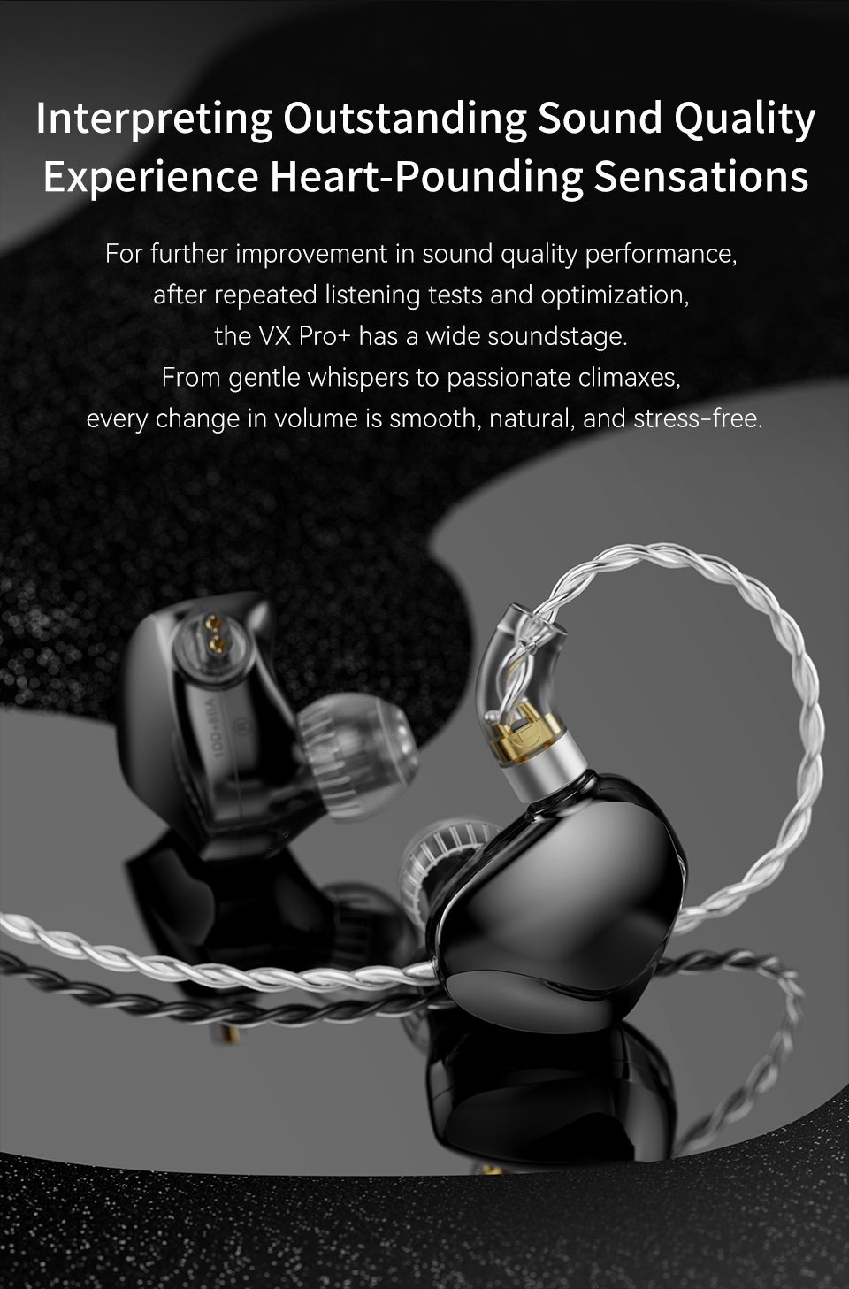 TRN VX PRO+ 8BA+1DD Hybrid Metal In Ear Earphones IEM HIFI Monitor ...