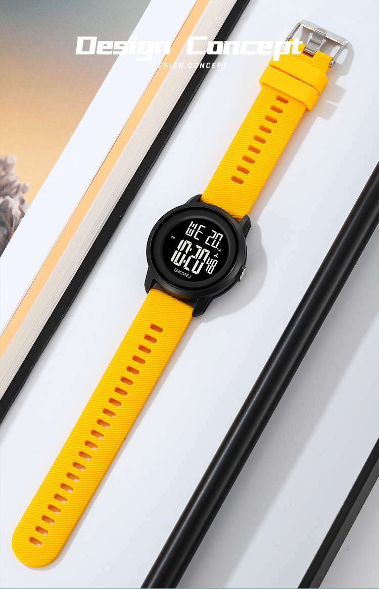 SKMEI 2218 Digital Sports Watch with Countdown & Stopwatch, 5 Bar Water ...