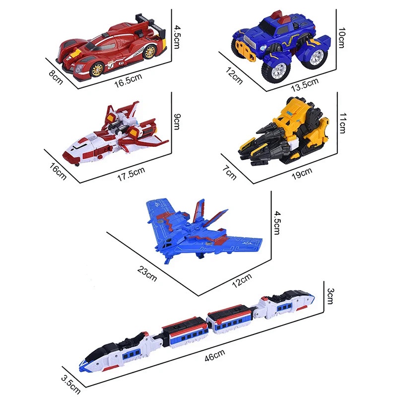 GREAT NEW Tobot V Galaxy Detectives Master V Ultimate 6 IN 1 Combiner ...
