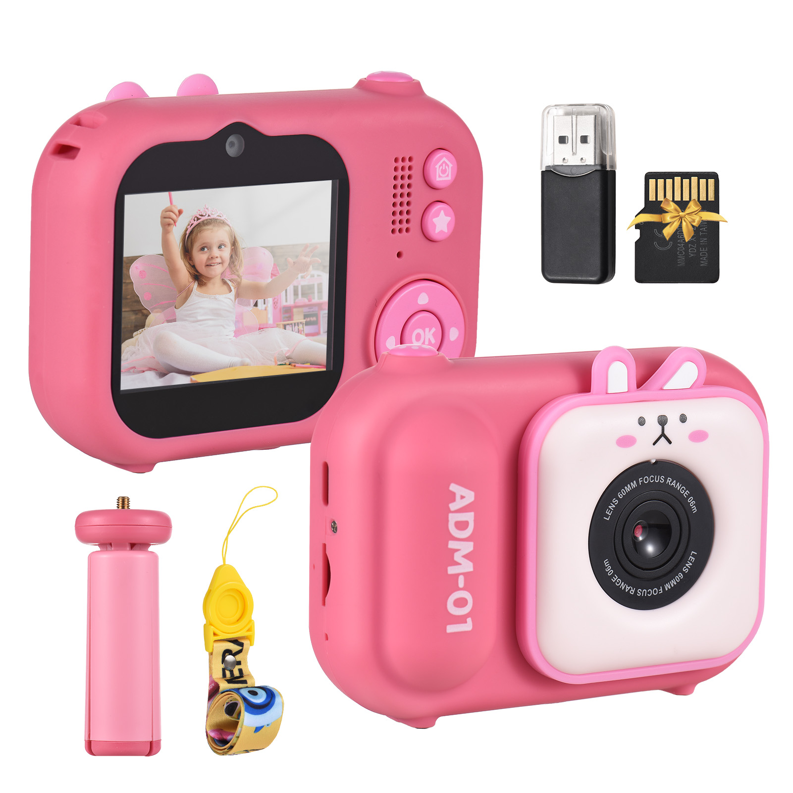 [Local delivery] Andoer Kids Digital Camera Children Educational Kid ...