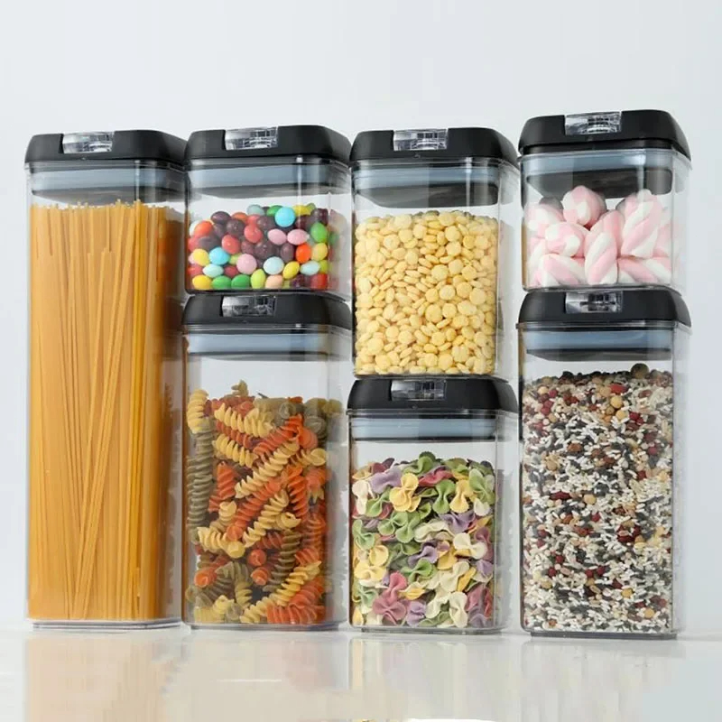 FAIS DU Food Storage Jar With Lid Kitchen Container Kitchen Organizer ...