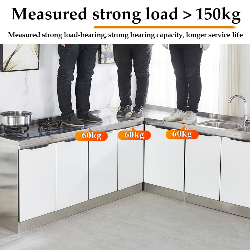 Ready Stock！Industrial Stainless Steel Kitchen Cabinet Sink Stove ...