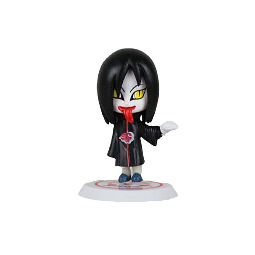 11 Pcs/Set Q Ver. Naruto Akatsuki Mini Figure 6-7cm Uchiha Itachi ...