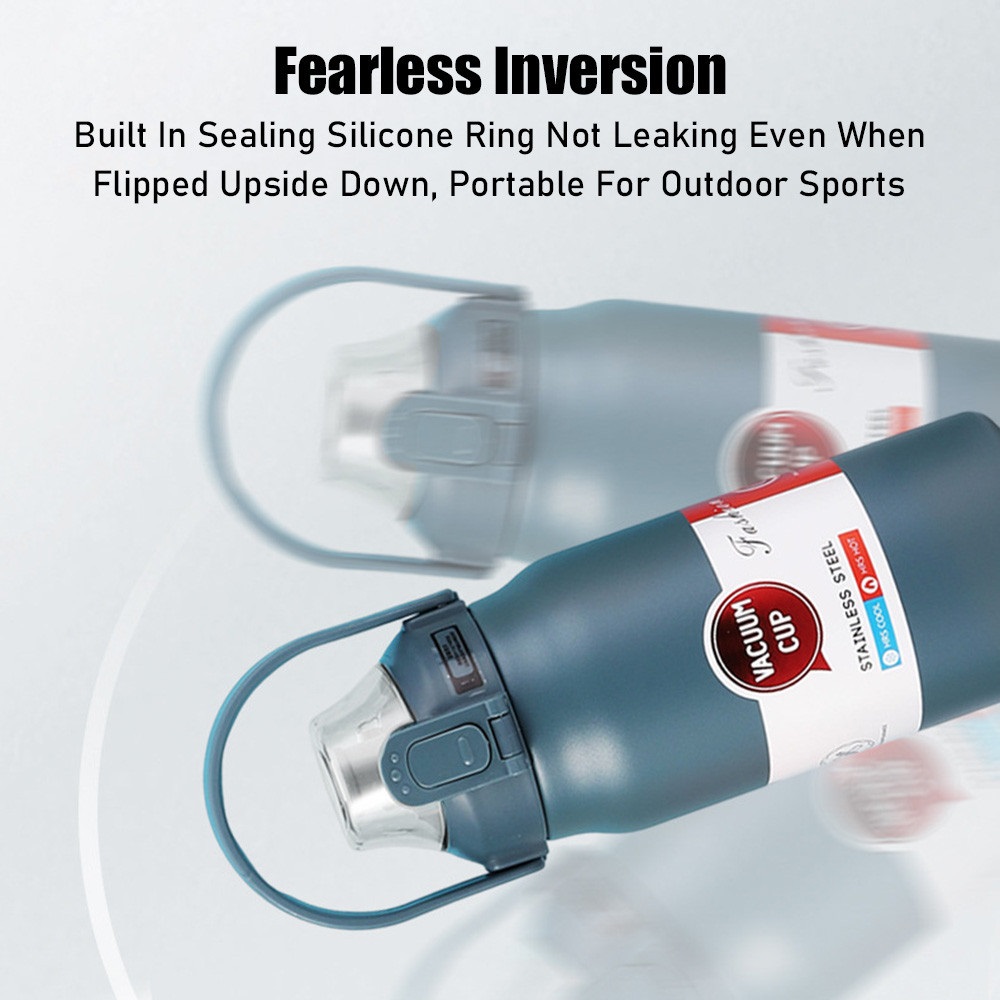 Cille Original 1L/1.2L botol air tahan sejuk 316 Stainless Steel Vacuum ...