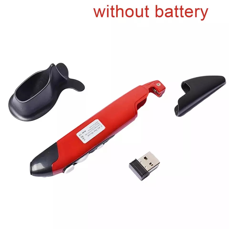 Wireless Optical Pocket Pen Mouse, 2.4GHZ USB Wireless Optical Pen ...