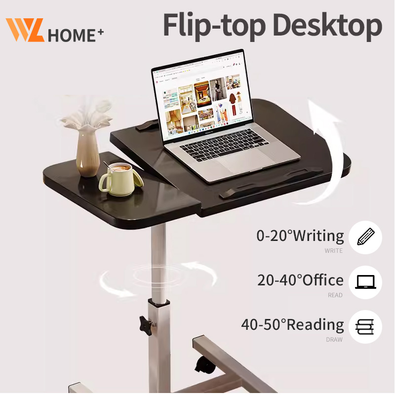 Side Table Height Adjustable Table Sofa Side Table Folding Laptop Table ...