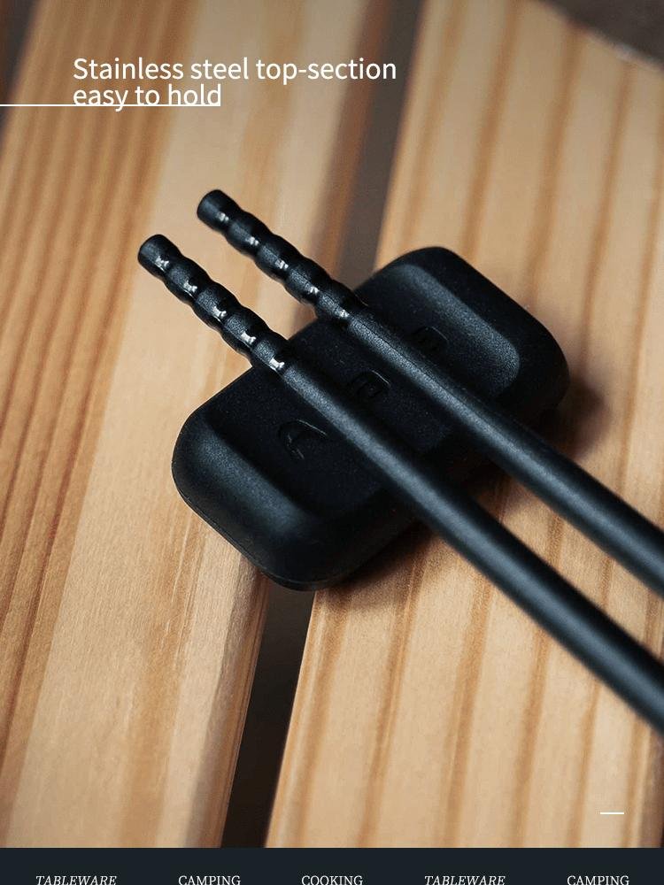 Awada Portable Outdoor Camping Picnic Telescopic Chopsticks BBQ Picnic ...